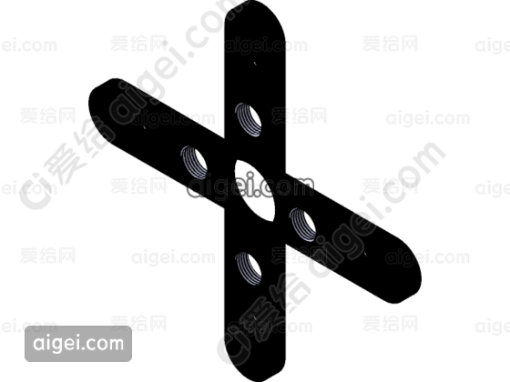 A.2212 Bldc电机支架(A2212 Bldc motor holder)_sw - 3d模型 - 爱给网