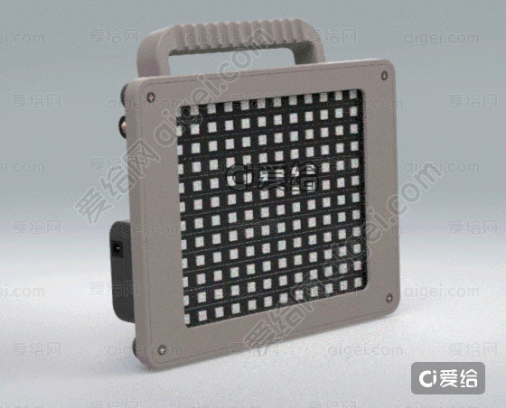 DIY探照灯(DIY Searchlight)_stp - 3d模型 - 爱给网