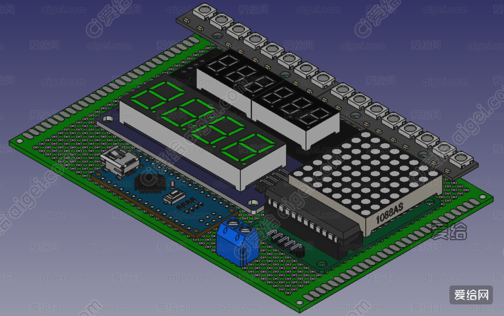 SIMHUB Arduino LED显示屏_4_功能(SIMHUB_Arduino_LED-display_with_4_Functions ...