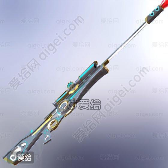 Valorant Origin操作员皮肤(Valorant Origin Operator Skin)_sw - 3d模型 - 爱给网