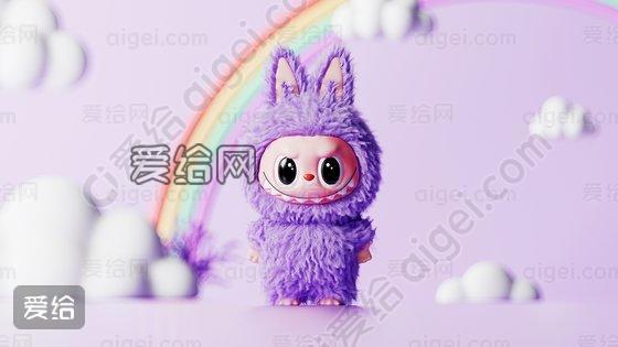 LABUBU -拉布布_c4d - 3d模型_免费下载 - 爱给网