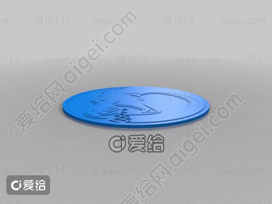 Ghidra标志(Ghidra Logo)_skp|stl - 草图大师模型 - 爱给网