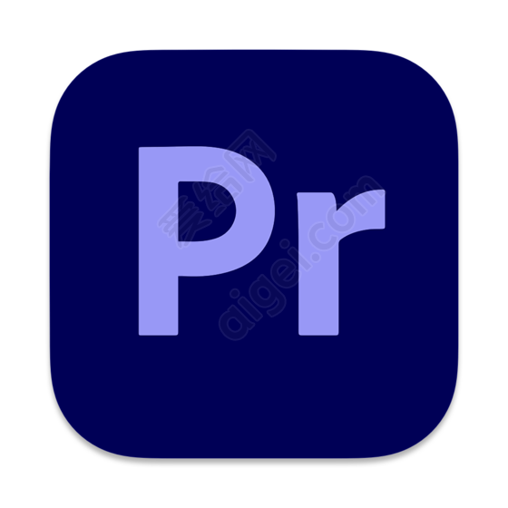 Adobe_Premiere_Pro pr应用图标logo_图片_png - 图标 - 爱给网
