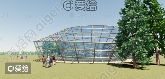 莫比乌斯大楼(Mobius building)_rhino|stp - 3d模型_免费下载 - 爱给网