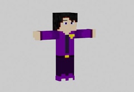 我的世界人物 3d模型 免费下载 - 爱给网