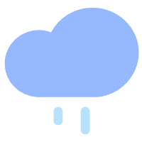 小雨天气 icon_图标_矢量素材 免费下载 - 爱给网